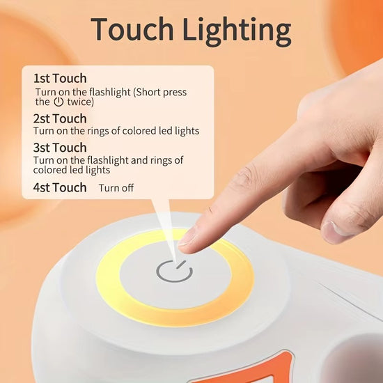 Dog Retractable LED Flashlight Leash – HolyPetz™